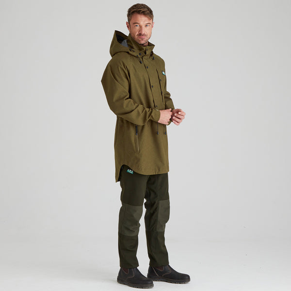 Men's Monsoon Light Smock Brown | Lightweight waterproof, windproof and ...