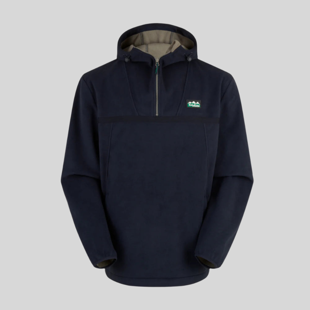 Men's Kodiak Navy Fleece Smock | Warm, Windproof & Showerproof