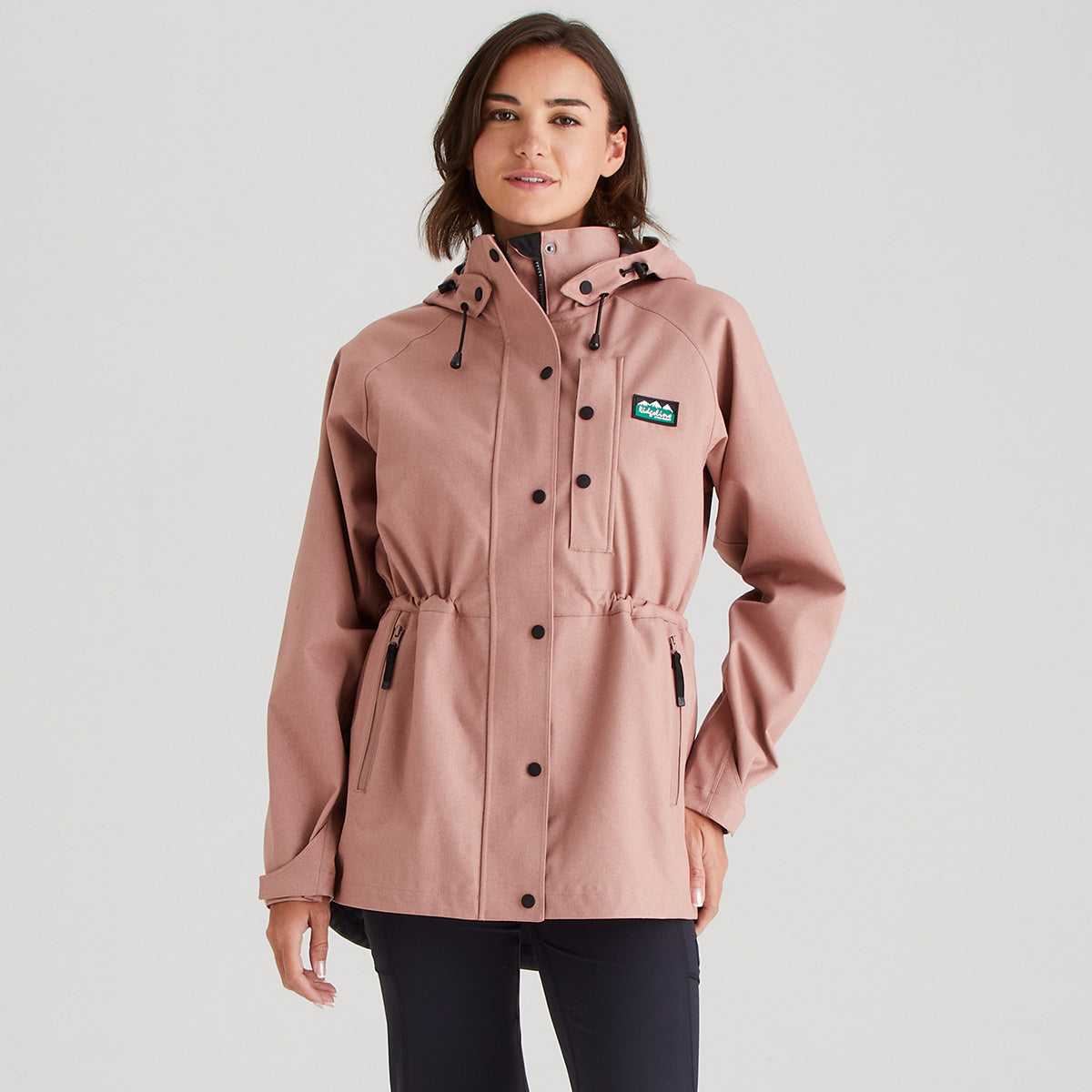 Women's Monsoon Light Jacket Dusky Pink | Waterproof & Lighter Fabric